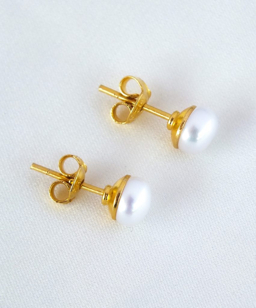 Aretes Perla | Joyería Petunia