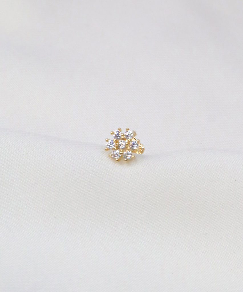 Piercing snowflake | Joyería Petunia