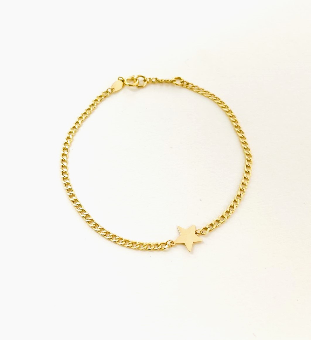 Pulsera Chain Star – Joyería Petunia