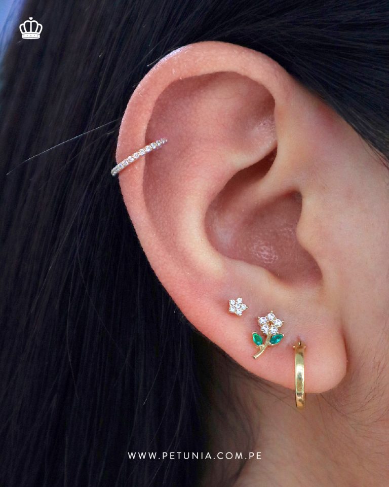 Piercing roseta mini | Joyería Petunia