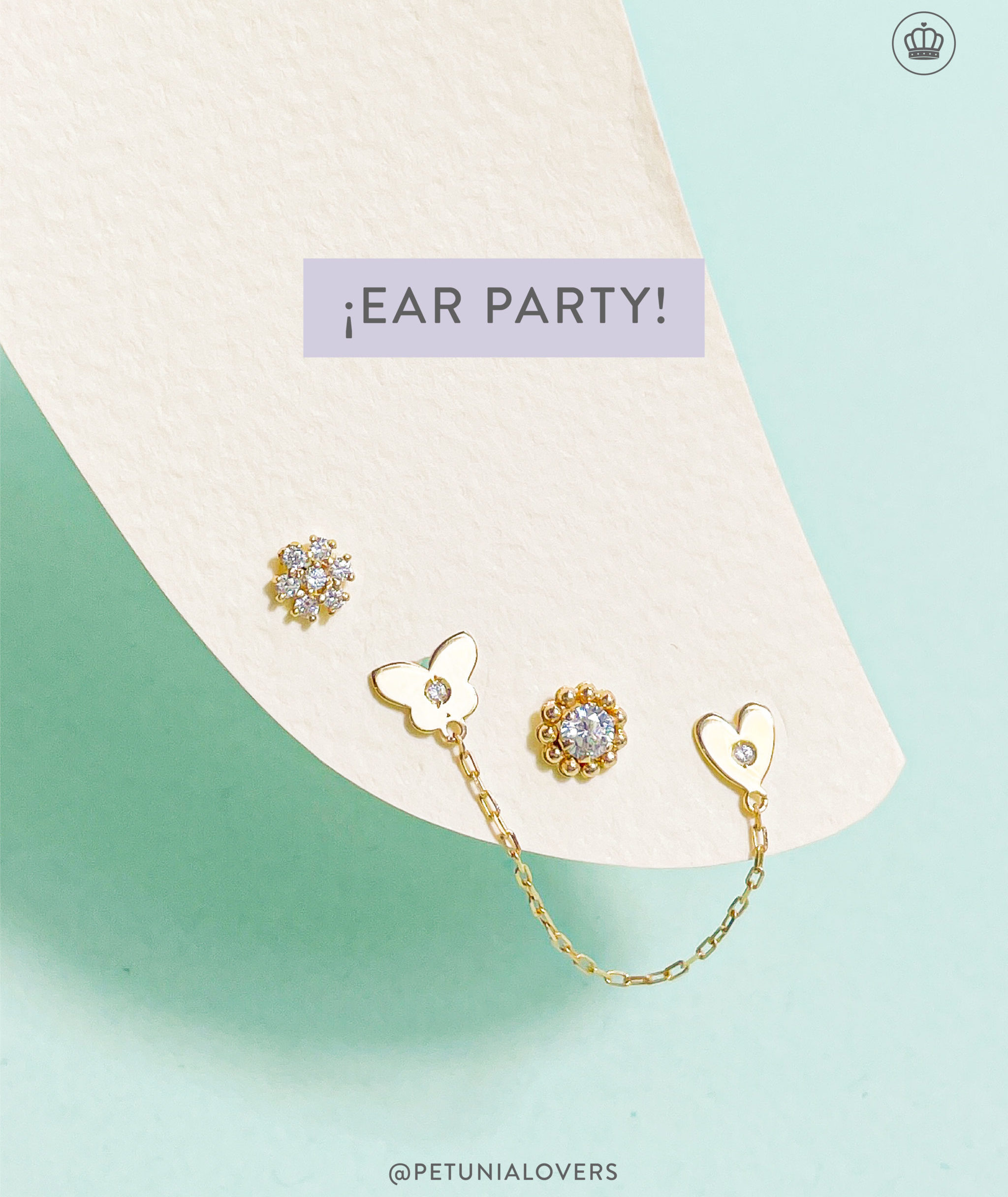 Piercing snowflake | Joyería Petunia