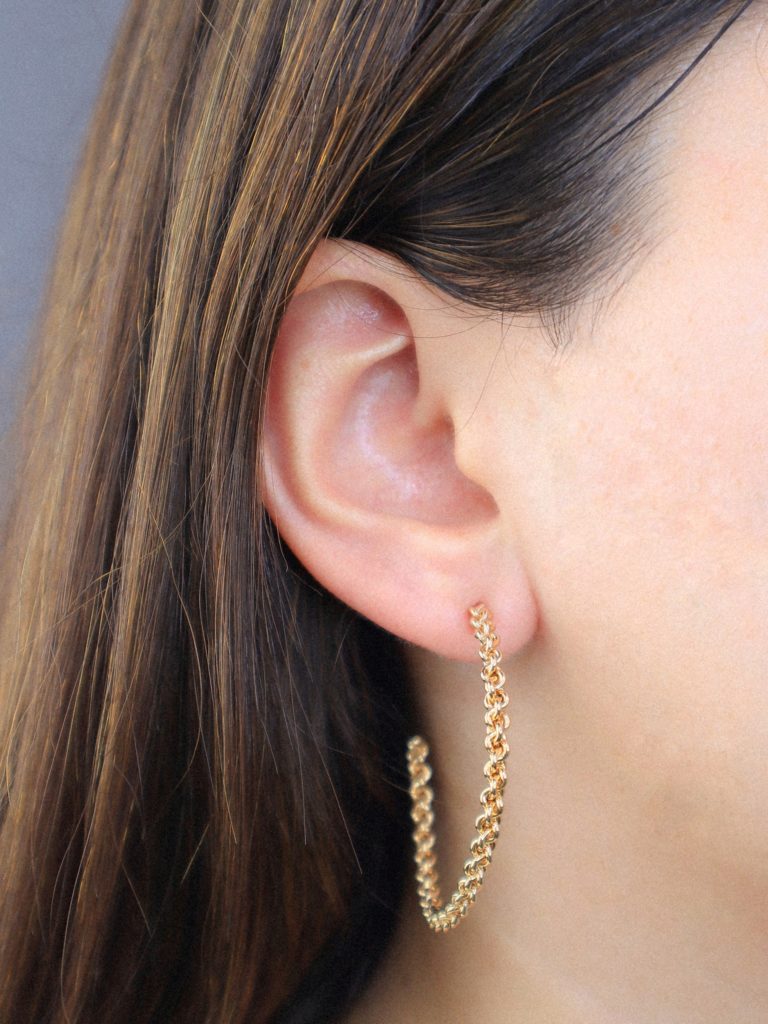 Hoops chain | Joyería Petunia