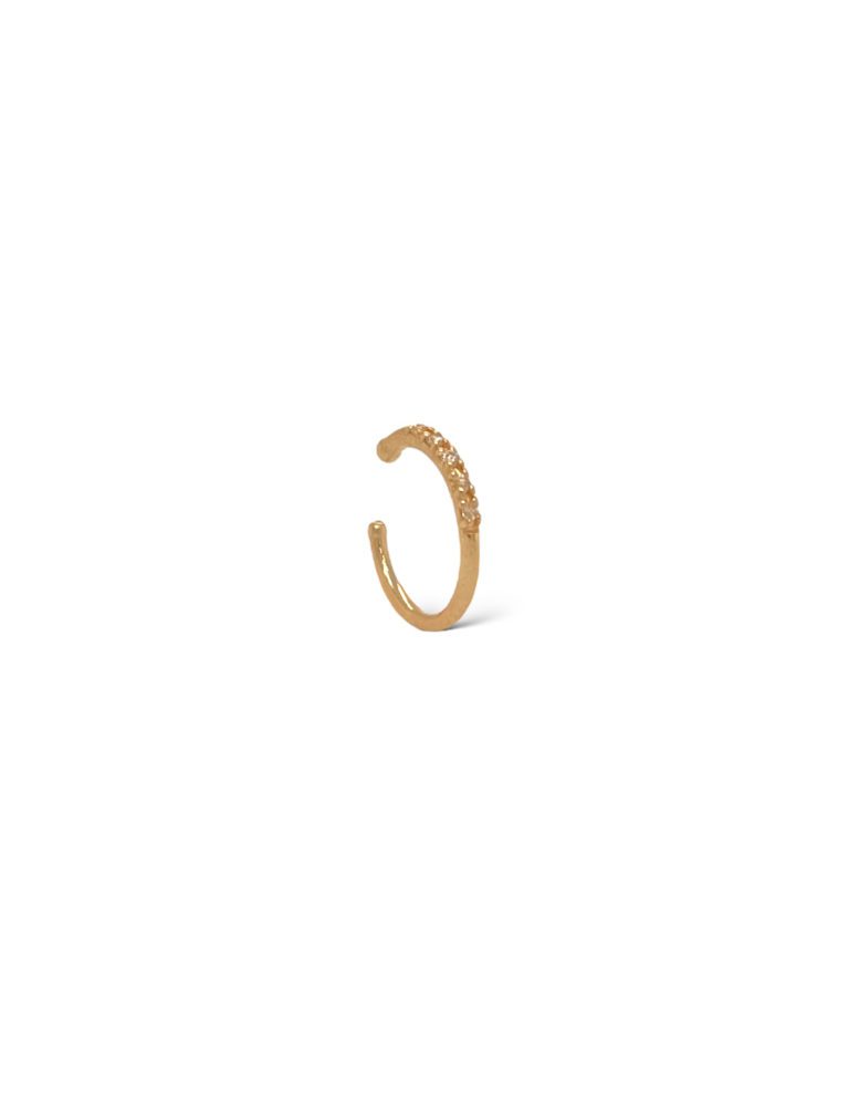 Ear Cuff Cristal Oro | Joyería Petunia