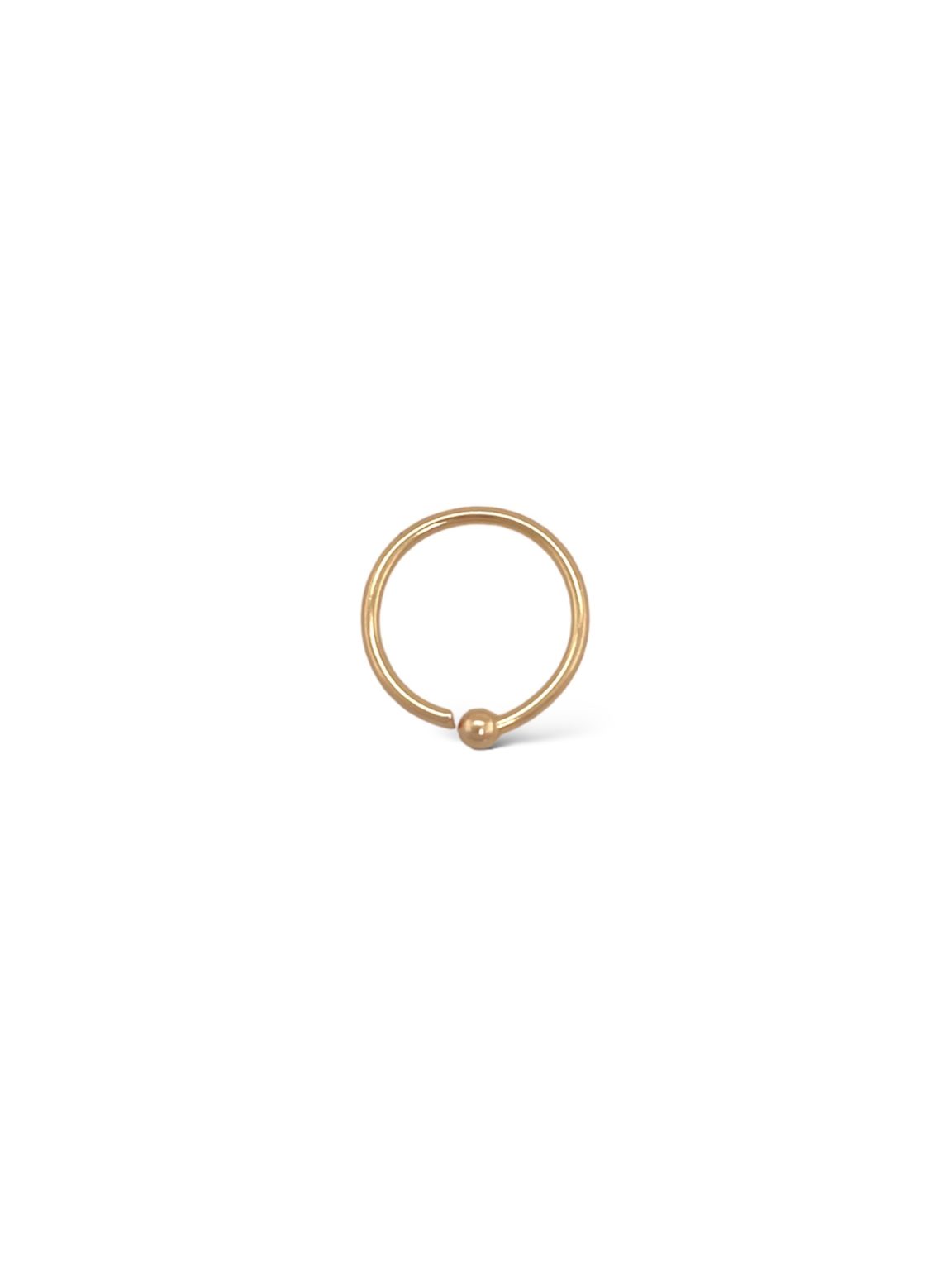 Nostril Ring bolita 10 mm | Joyería Petunia