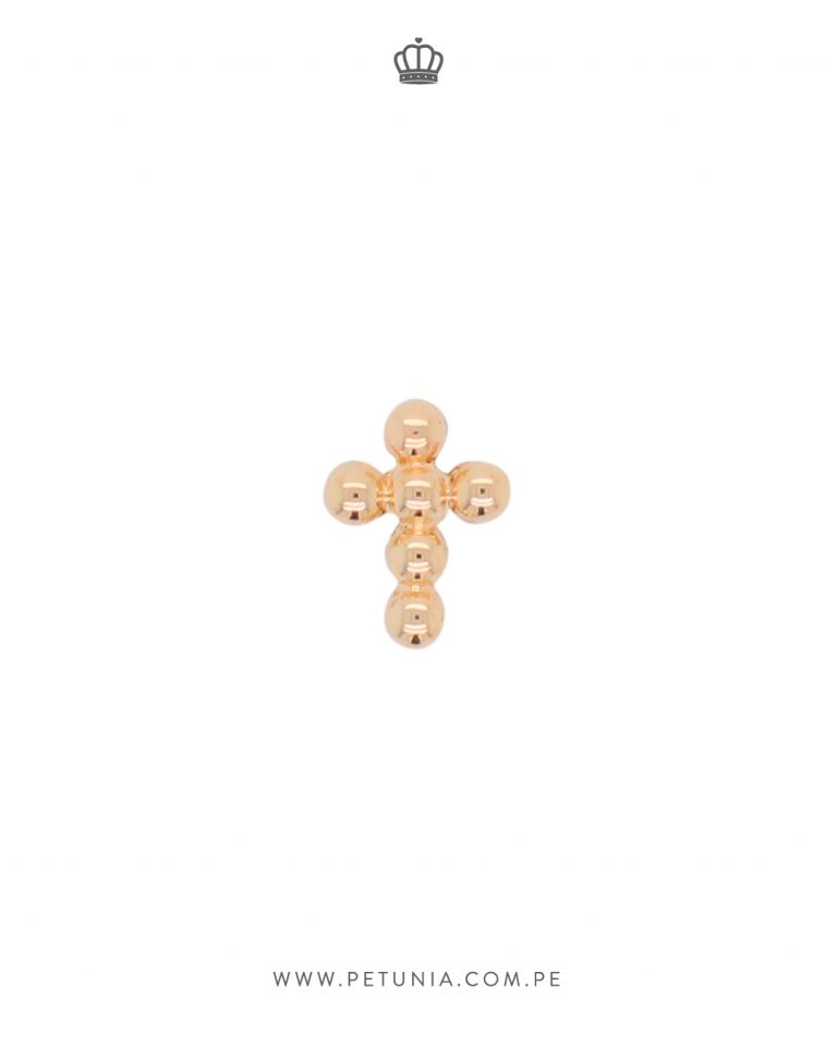 Piercing Cruz Beads | Joyería Petunia