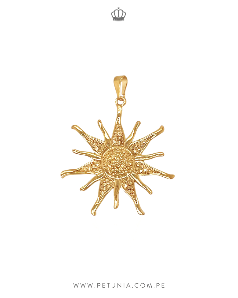 Charm Sol Radiante | Joyería Petunia